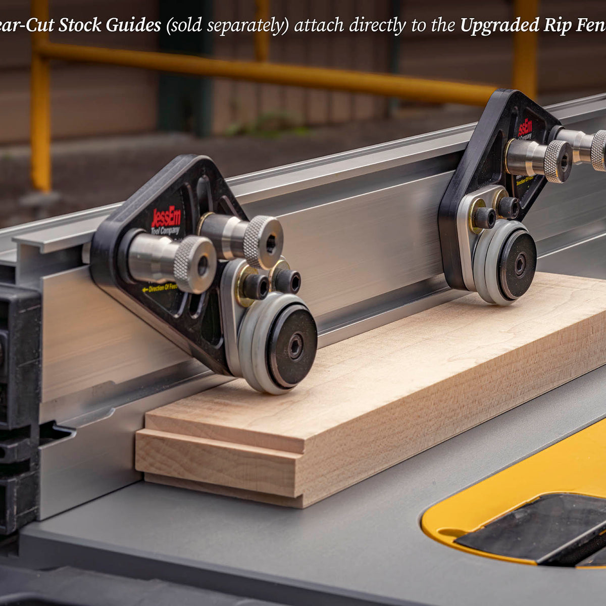TSO Products Rip Fence with T-Slots for 250mm / 10" DEWALT Jobsite Tab ...