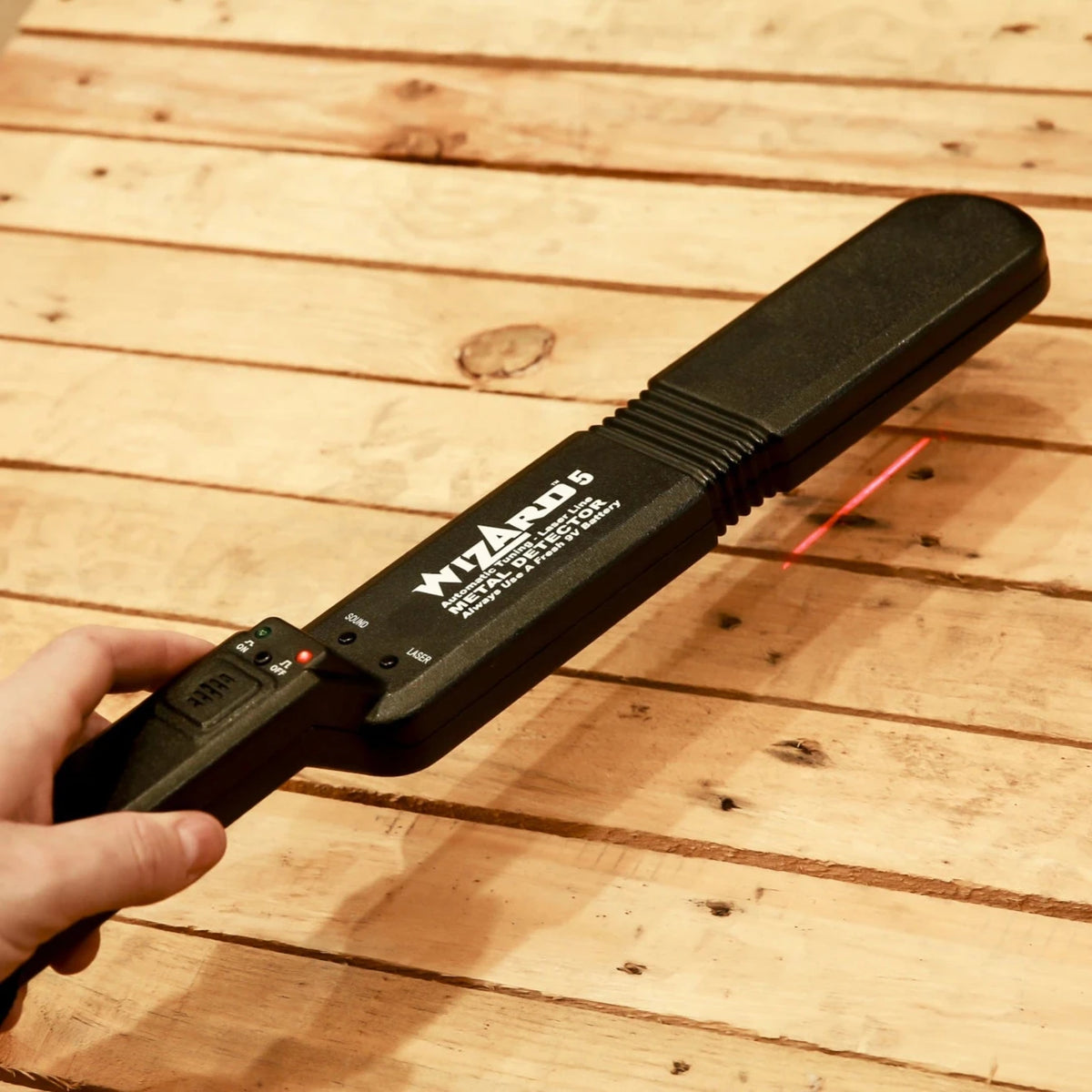 Lumber Wizard 5 Professional Woodworking Metal Detector With Laser Lin ...